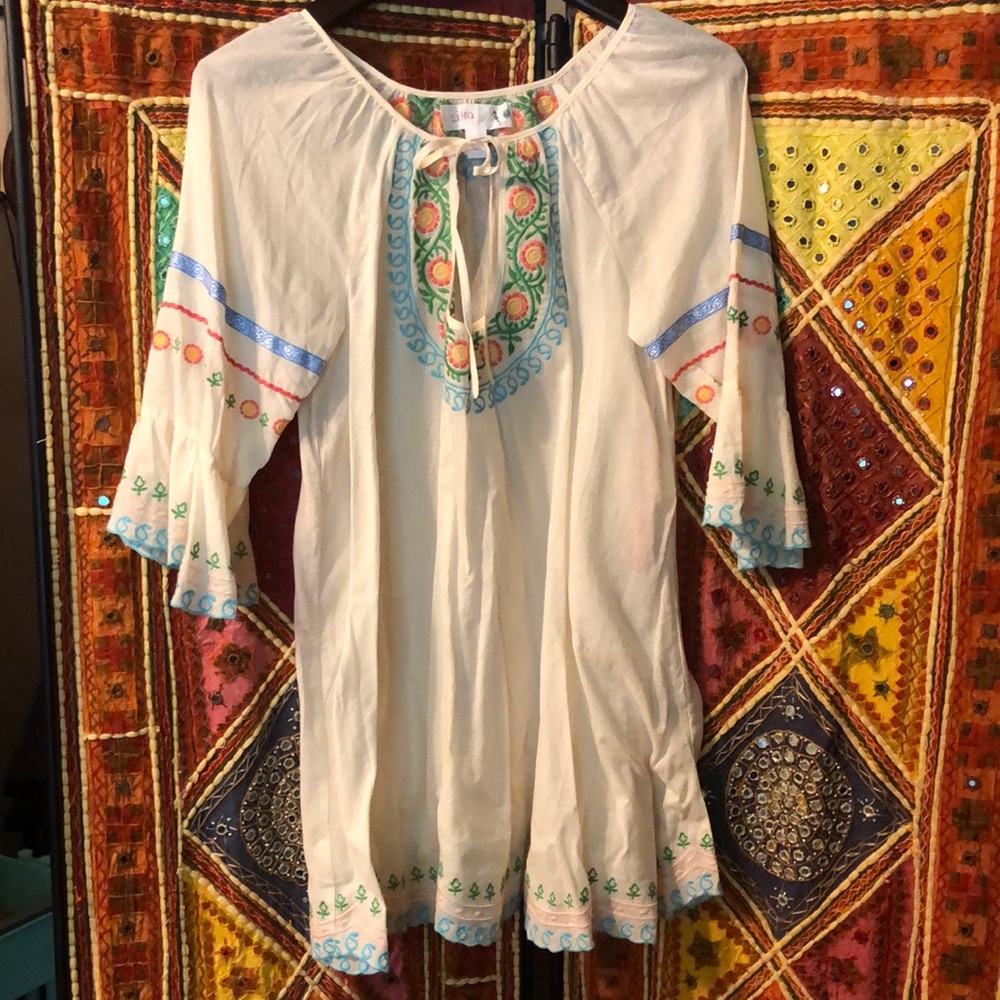 Anthropologie Lilka Brand Swimsuit Cover - Gem